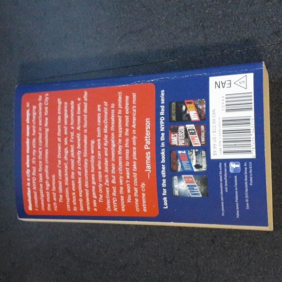 Other | James Patterson Red Alert An Nypd Red Mystery | Poshmark